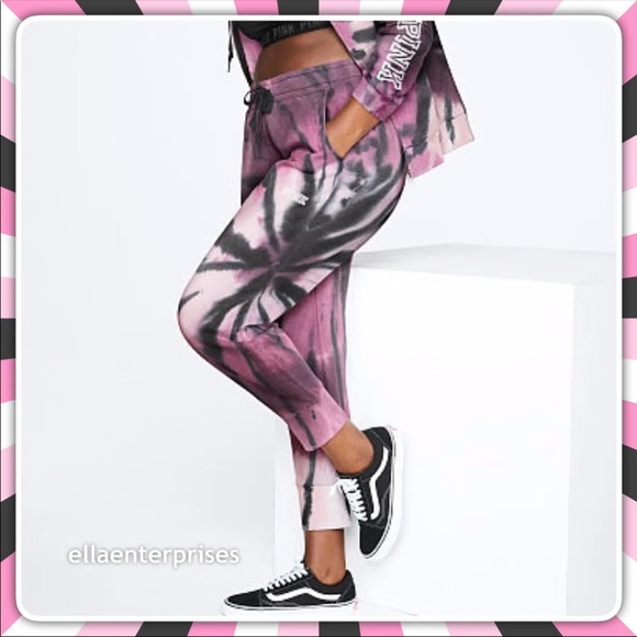 PINK Victoria's Secret | Pants & Jumpsuits | Vs Pink Tie Dye Everyday ...
